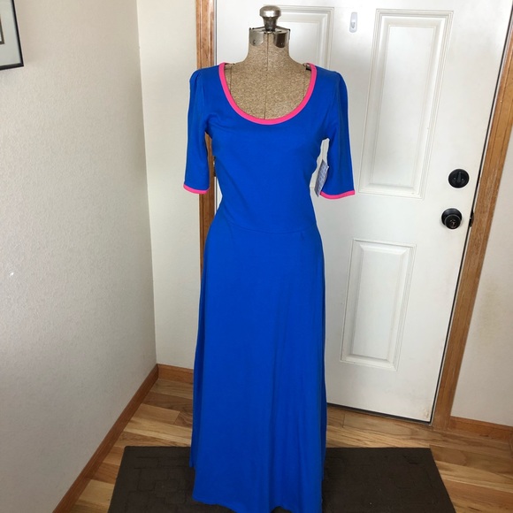 LuLaRoe | Dresses | Nwt Lularoe Cobalt Blue Ana Maxi Dress | Poshmark